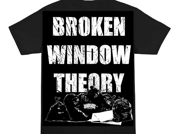 10Sluggz “Broken Window Theory Remastered” T-Shirt (Small Print) PREOR ...
